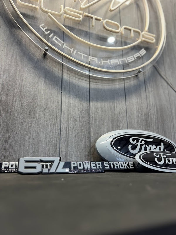 CUSTOM FORD TAILGATE EMBLEM – MwCustoms Inc.