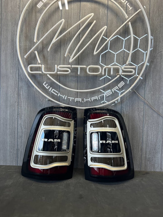 PRE BUILT 2019+ DODGE RAM OEM 5TH GEN TAIL LIGHTS (ALSO FITS 4TH GEN ...