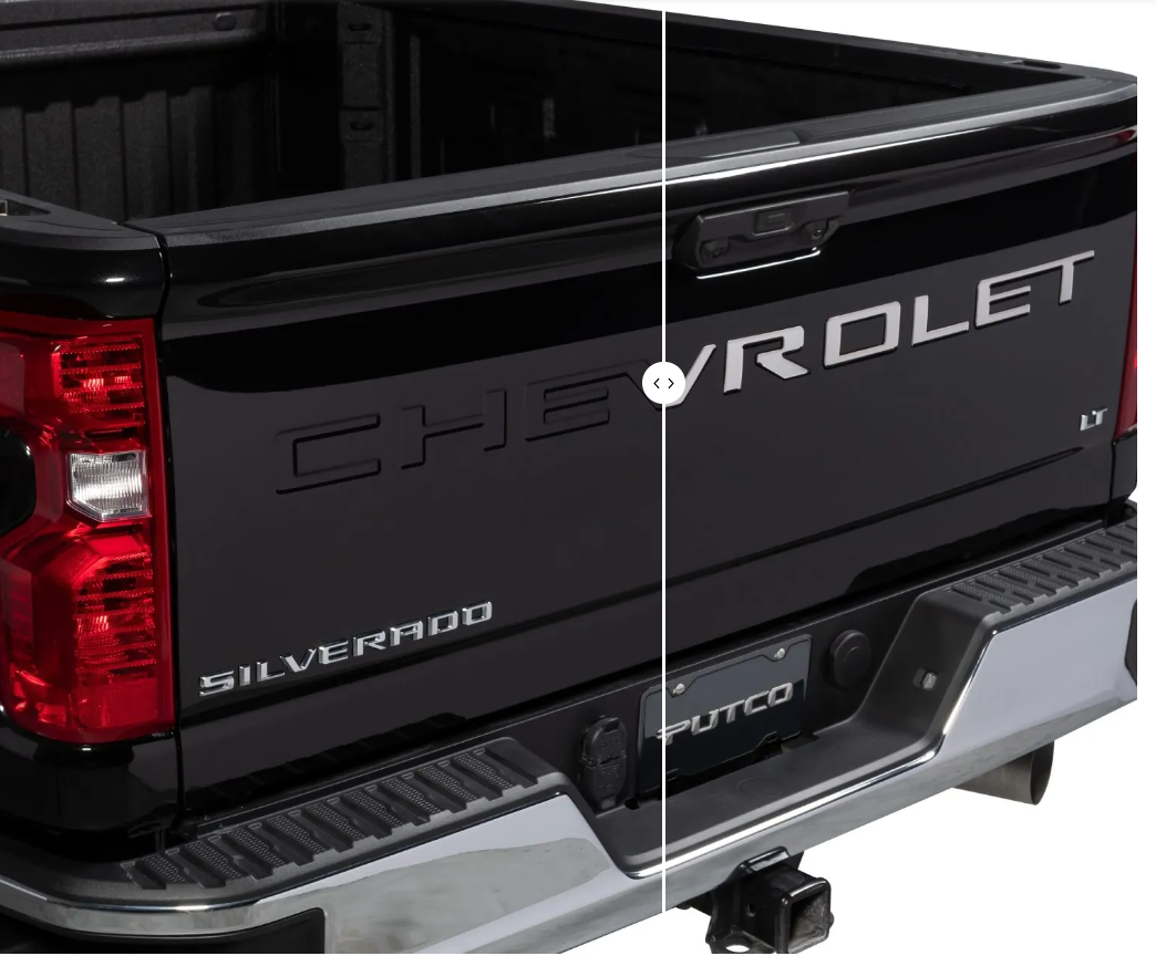 CHEVY TAILGATE STAMPED LETTERING – MwCustoms Inc.