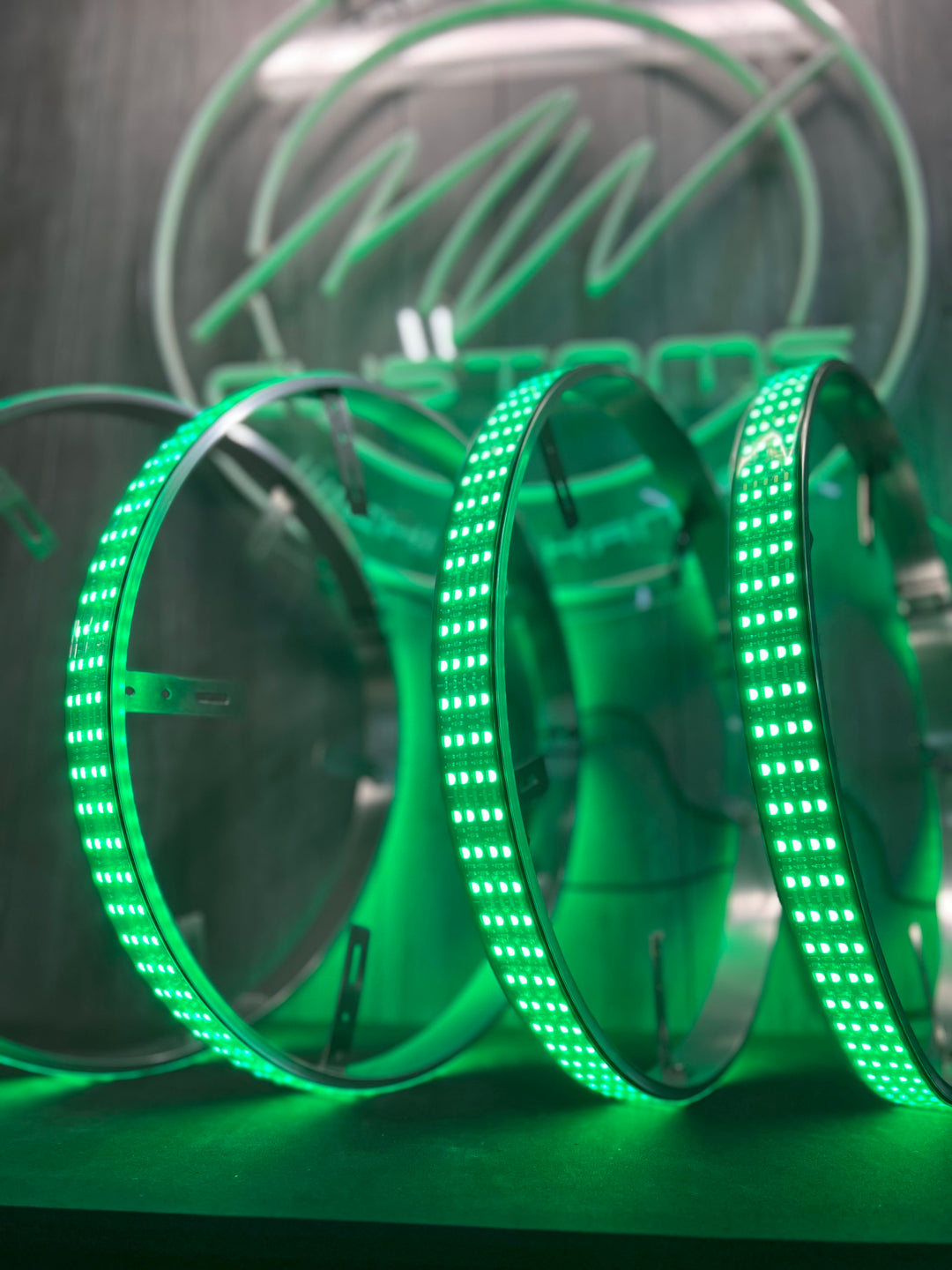 QUAD ROW HIGH INTENSITY RGBW WHEEL LIGHTS – MwCustoms Inc.