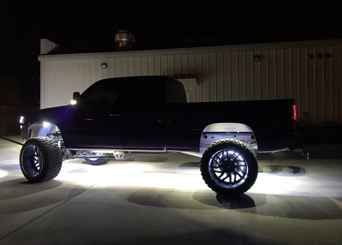 RGBW LED WHEEL LIGHTS- DOUBLE ROW – MwCustoms Inc.